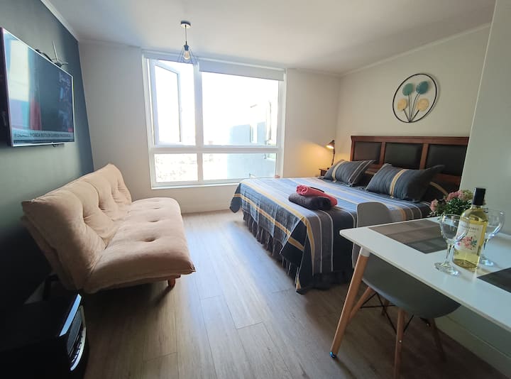 Frente Metro Irarrazaval - Estacionamient - Wifi7 - チリ サンティアゴ