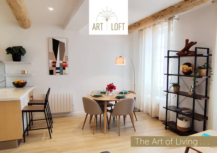 Art Loft Cosy • Cœur De Hyères • Vue Mer - La Crau