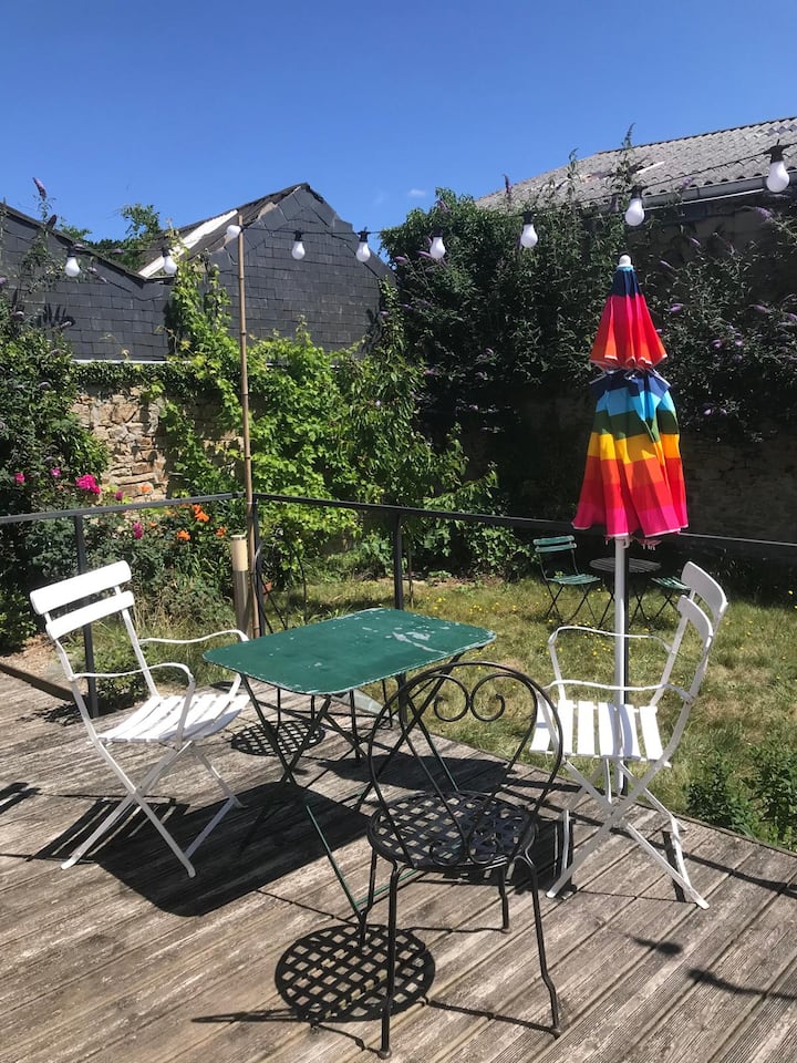 Maison Jardin Tréboul - Douarnenez