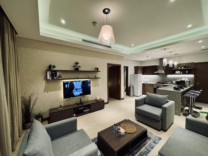 Luxury Sea View Stay In Seef , Nearby City Center - Manama