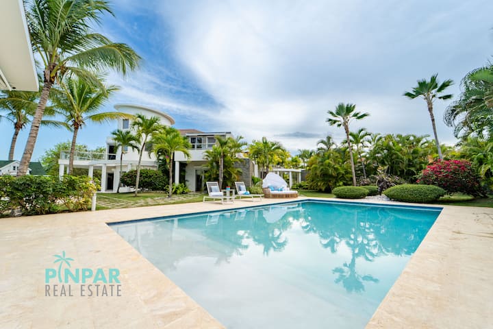 Villa De Lujo 5 Hab Con Piscina – Bávaro Cocotal - Punta Cana