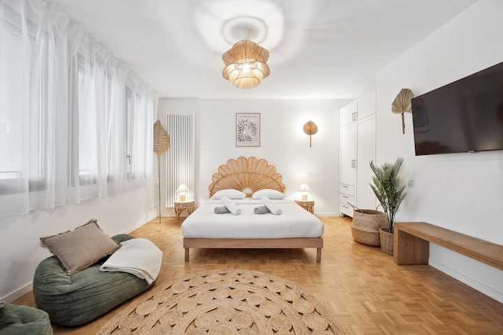 Joli & Moderne - Confortable Studio - Ac/wifi - Nice