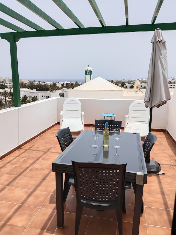 Apartamento Om Con Vistas Al Mar Y Volcanes - Costa Teguise