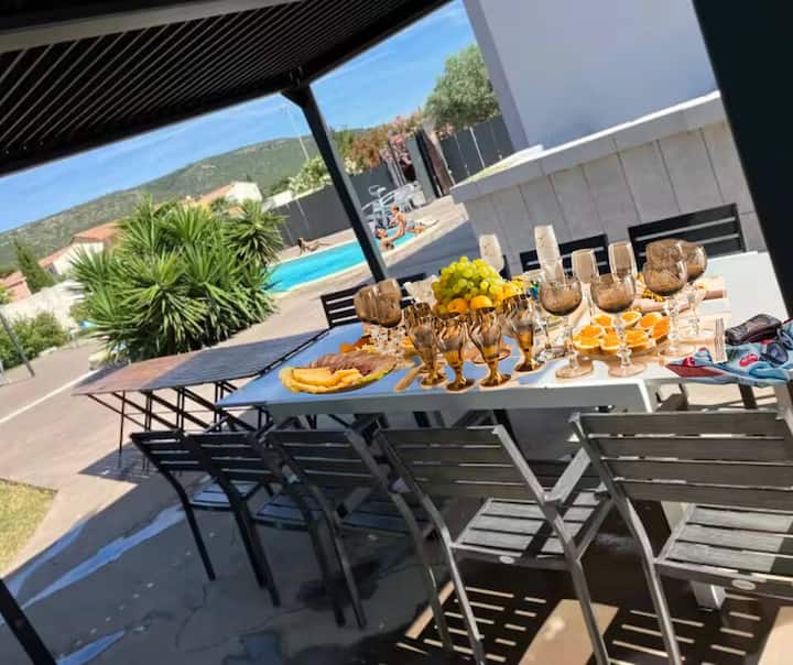 Villa Avec Piscine Privée - Frontignan