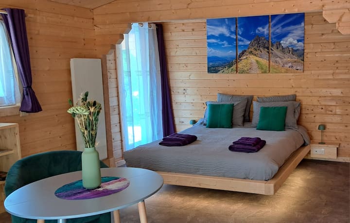 Lodge Avec Jacuzzi Extérieur - Chorges