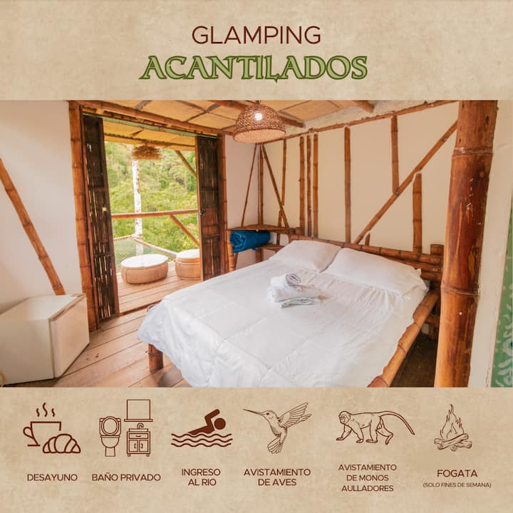 Cabaña - Glamping: Acantilados - Alcalá