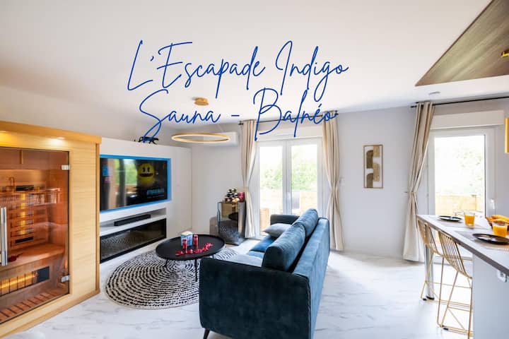 L’escapade Indigo, Balnéo Sauna - Pibrac