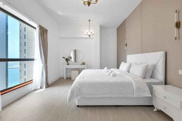 #S21 Modern 4br | Beach, Pool, Gym | For Big Group - Dubai