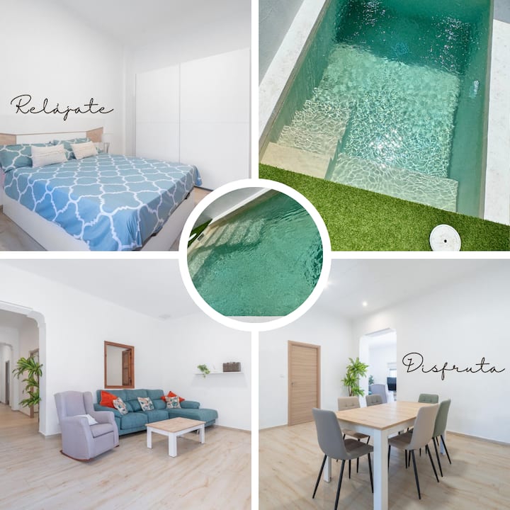 Stunning Home | Private Pool | Wifi | 3br - Alcira