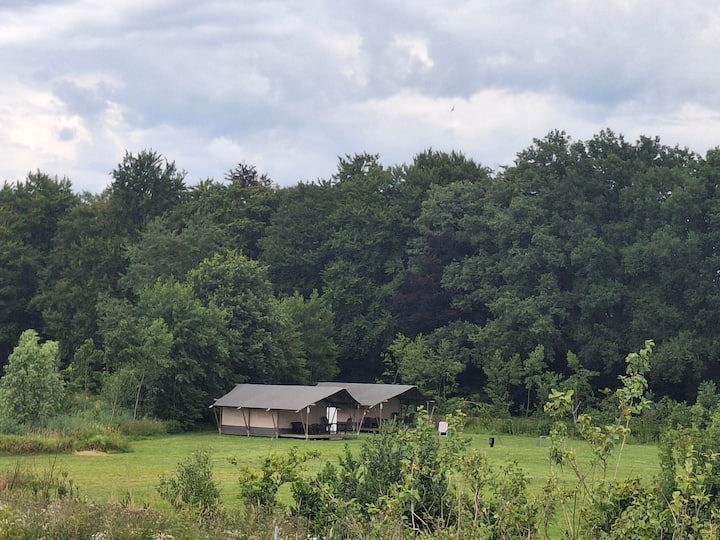 Recreatiepark De Meibeek - Tente Safari 6p - Lichtenvoorde
