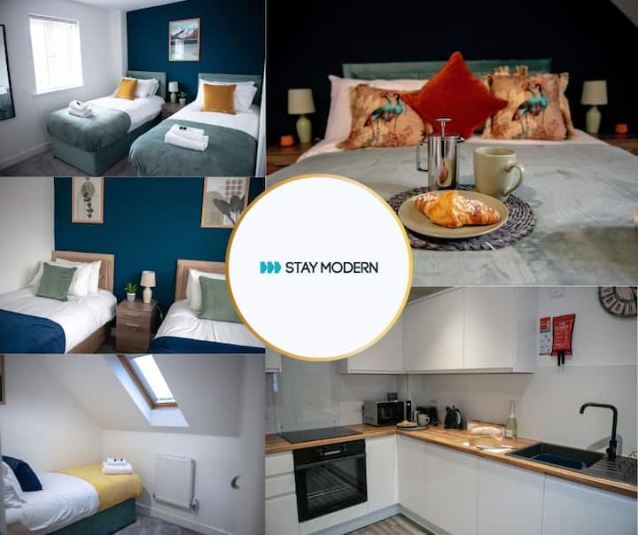 6-beds Home In Hampton Vale | Contractors Welcome - Peterborough, Royaume-Uni