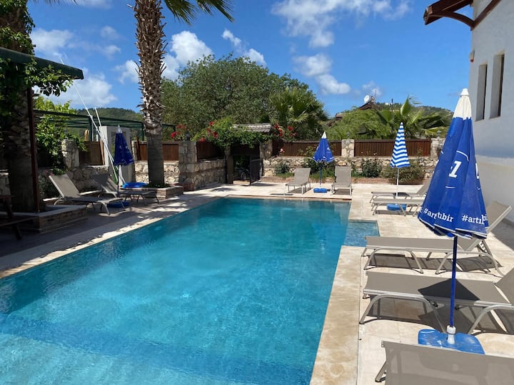 Heated Pool! @Hisaronu, Pool Table, Table Tennis. - Fethiye