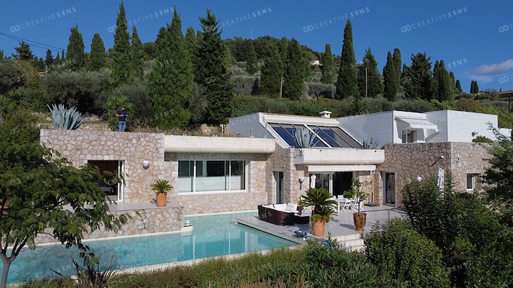 Luxury Sea View Villa - Grasse
