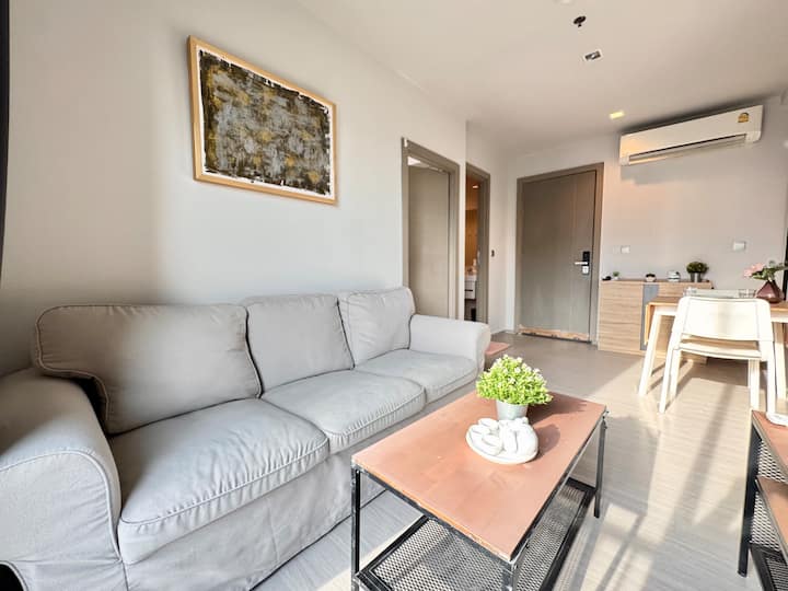 2 Bedroom/rama9 Mrt/train Market/pool/central - Thaïlande