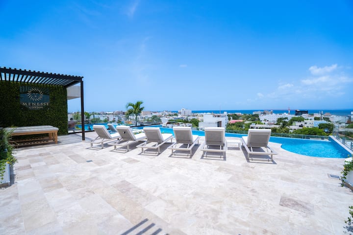 Modern Penthouse 2 Lvl • Private Pool • Beach Walk - Playa del Carmen