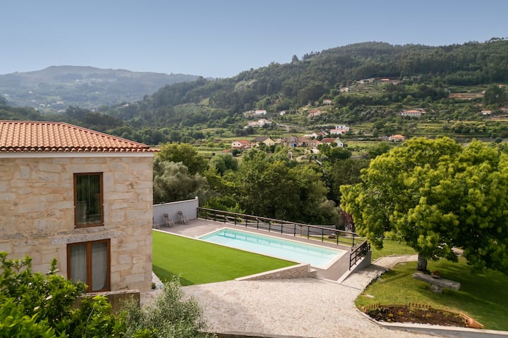 Casa Neves - Piscina Vista Deslumbrante Montanha - Ponte da Barca