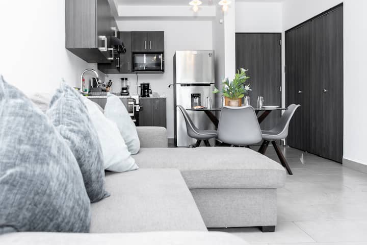 Double Tecla Flat @Condado Santa Rosa+wifi+ac - El Salvador