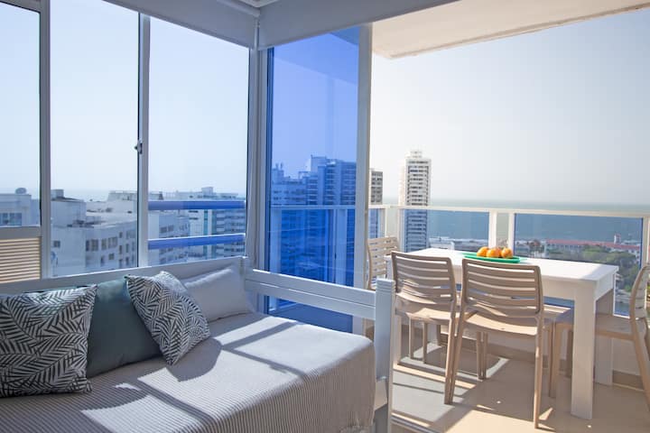 Apartment With Ocean View, Close To Bocagrande - Cartagena, Colombia