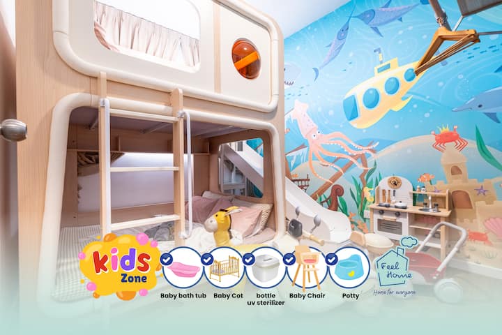 Ocean Wonderland W Slides Baby Friendly Klcc View - Kuala Lumpur