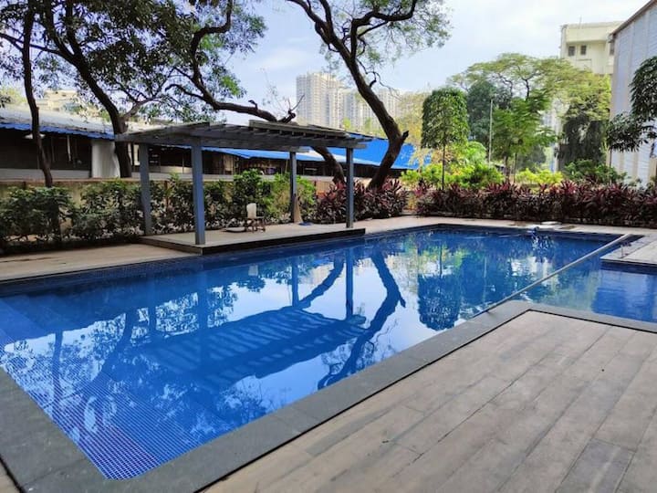 Modern Cozy 1bhk With City View - Thane