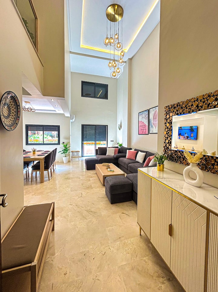 Menara Prestige Duplex 4 Chambres Piscine Parking - Marrakech