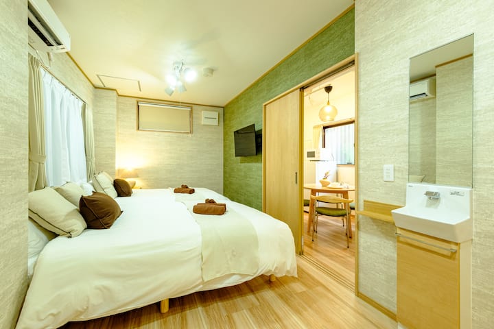 Easy 1f Access | Walk To Sumo & Asakusa | Fits 5 - Akihabara Station