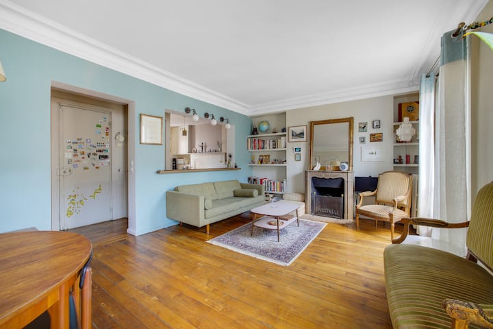 Appart Lumineux Et Calme - Paris 20e Arrondissement