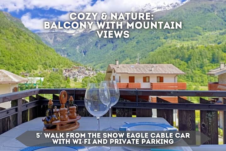 Appartement Dans Villa Jumelée - Remontées - Caspoggio