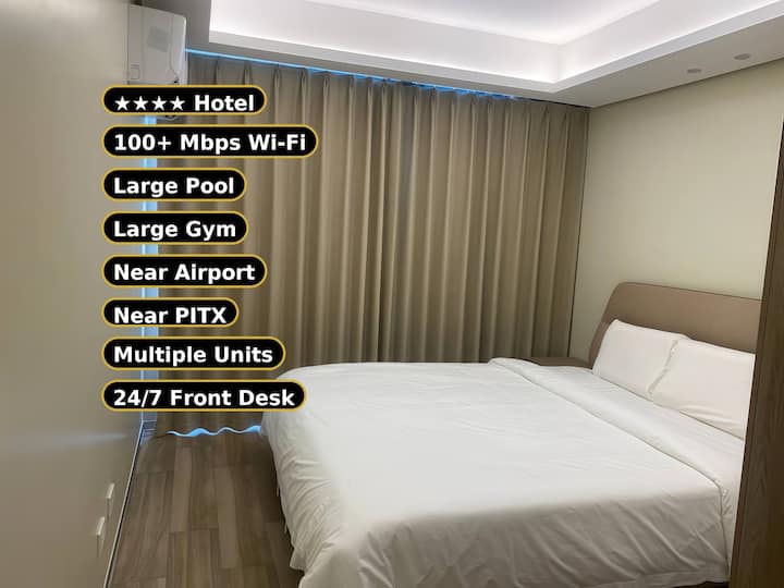 2104 Cozy Luxe Suite | Near Manila Airport & Pitx - Parañaque