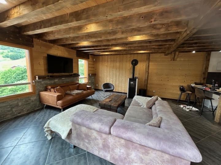 Grand Chalet Familial Proche Des Pistes - Fontcouverte-la Toussuire