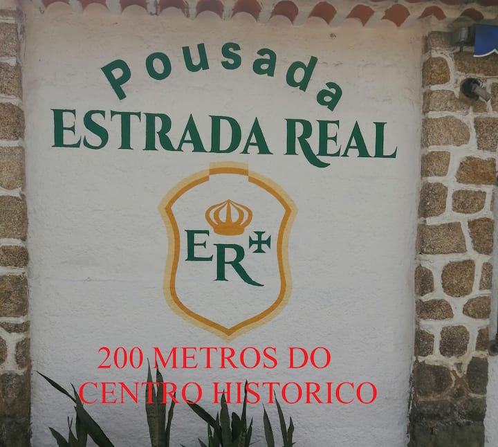 Duplo Casal Com Café A 200m Do Centro Historico - Paraty