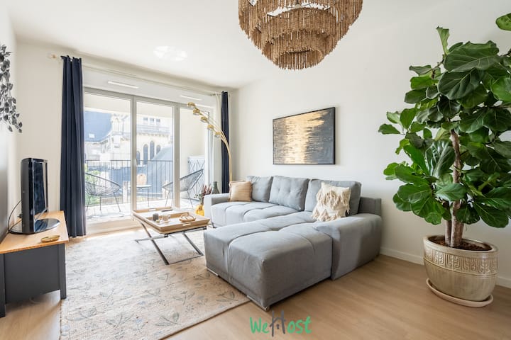 Logement Pour 6 Pers Avec Balcon - Proche Centre - Saint-Denis, France