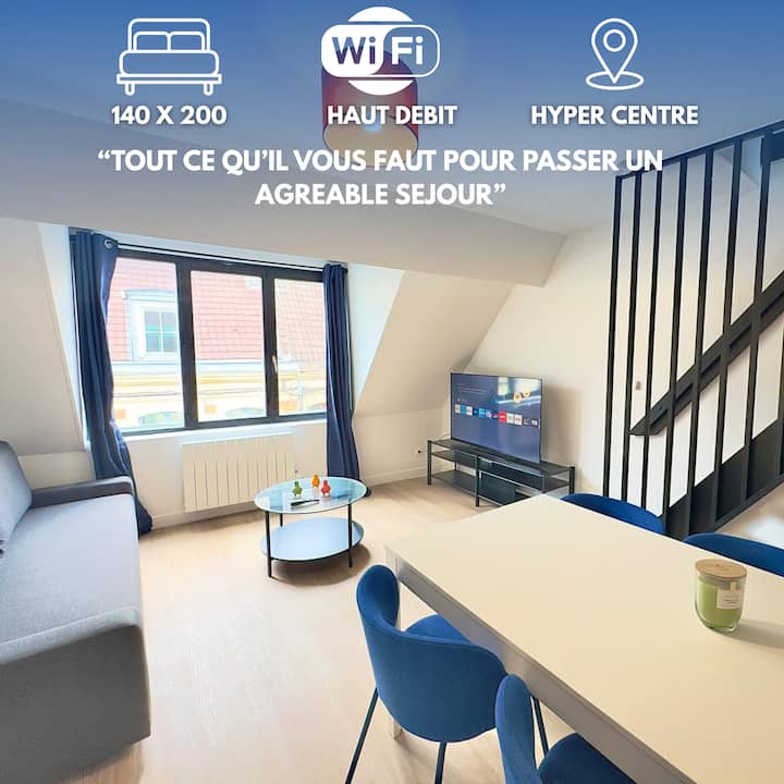 Cosy Appart- 6 Pers | Netflix | Hyper Centre Douai - Douai