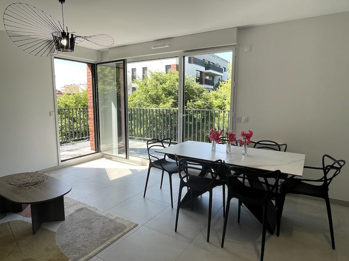 Spacieux  80m2 Neuf Avec Terrasses Parking - Malakoff
