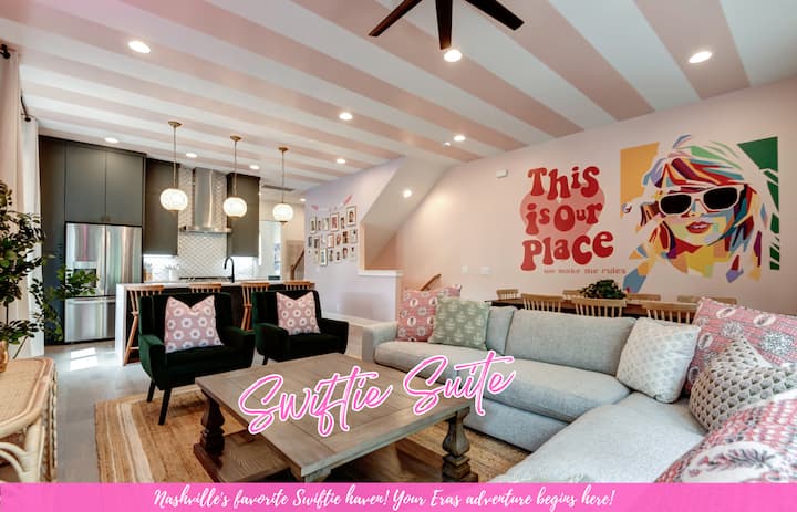 Nashville Swiftie Suite • 12 Beds • Minutes To Dt - Nashville, TN