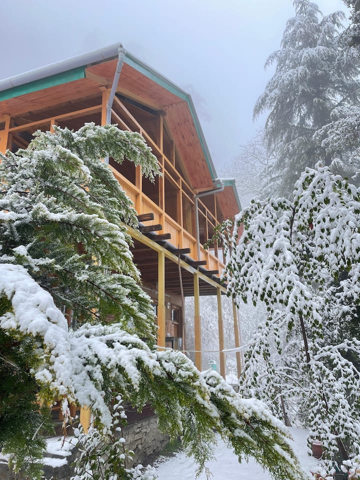 Latoda Eco Lodge, Traditional Wooden And Mud House - Jibhi