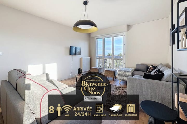 Appartement Pour 8 Personnes Et 5 Lits Galaxie - Aubière