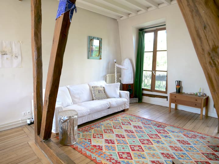 Sous Les Toits à Belleville - 70m2 - - Paris