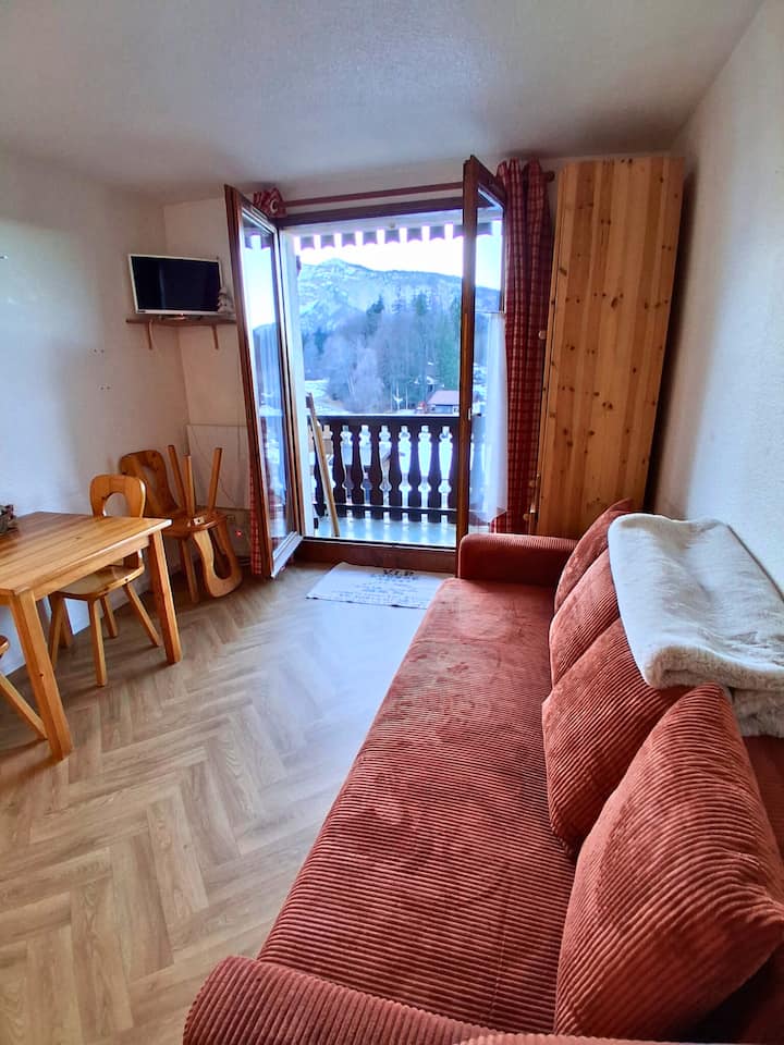 Studio "Snowcarroz" Avec Vue Pour 4 Personnes - Flaine