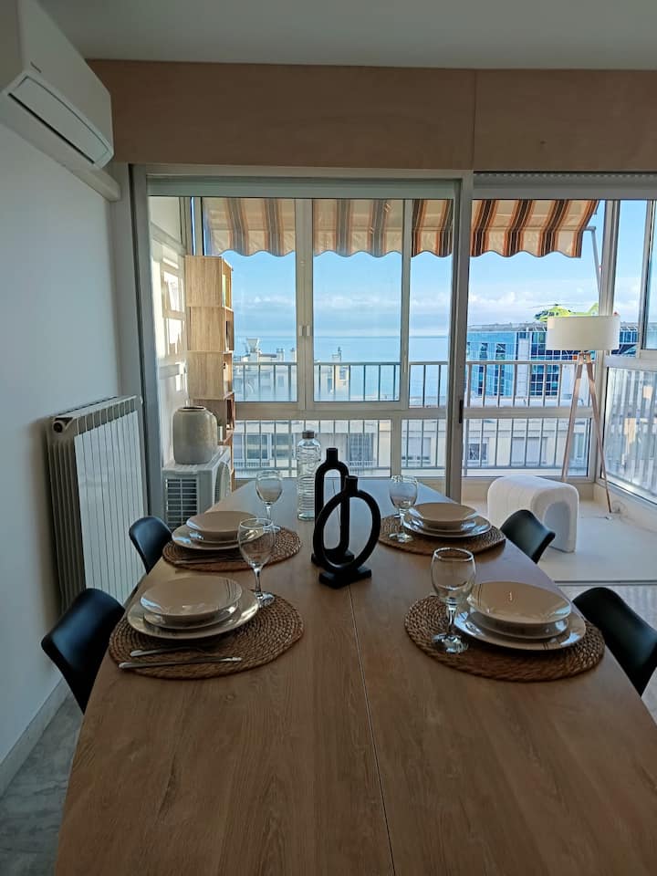 Superbe 3p Dernière éTage Face Mer Californie - Nice