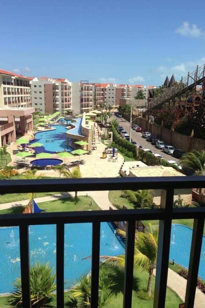 Apto Em Condomínio De Luxo No Porto Das Dunas - Aquiraz