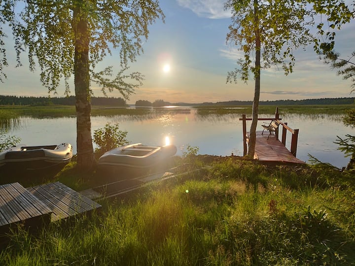 Island "Marilansaari". House. Sauna. Electricity - Joensuu