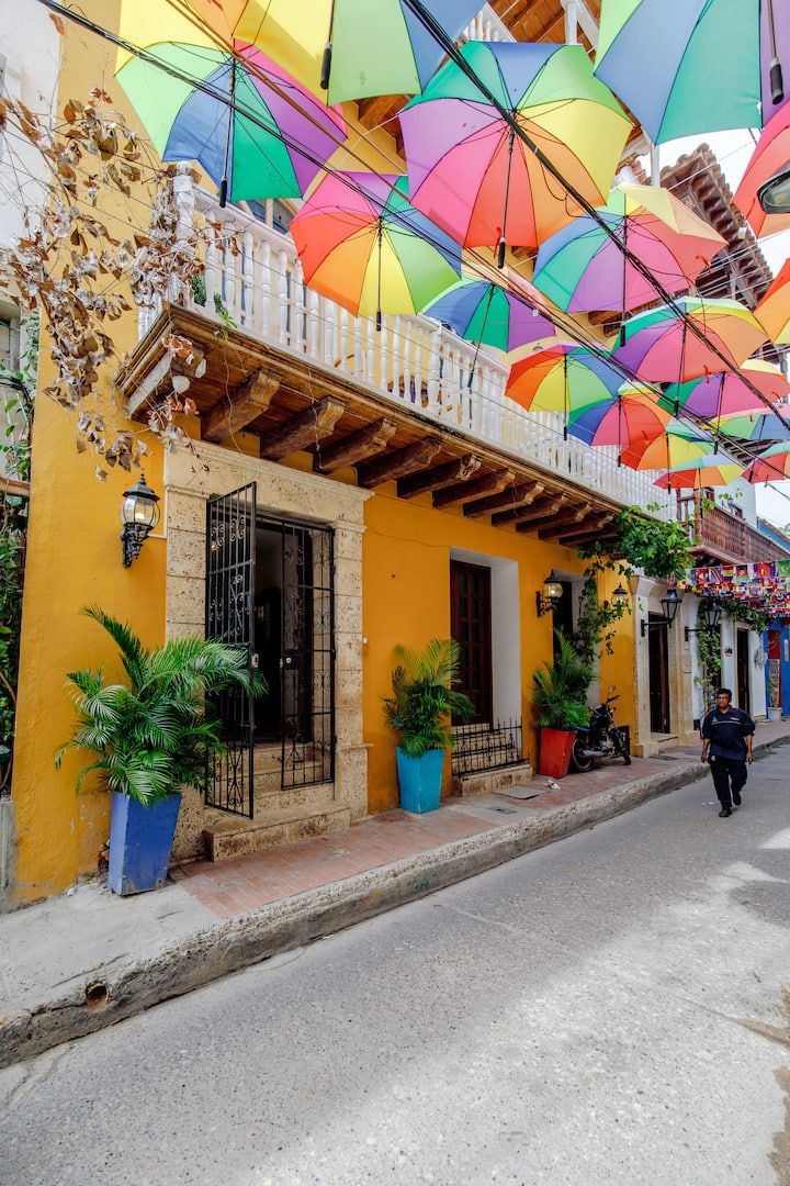 La Domínica, Hip Old Town Villa W/rooftop Pool - Turbaco