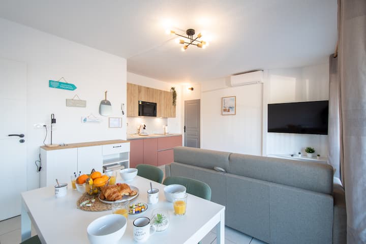 Studio Rénové à 2 Pas Des Plages Et Centre Ville - La Grande-Motte