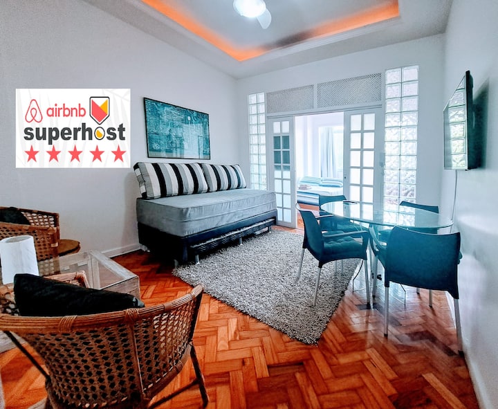 2blocks To *Copacabana Beach* Best Choice! - Brazil