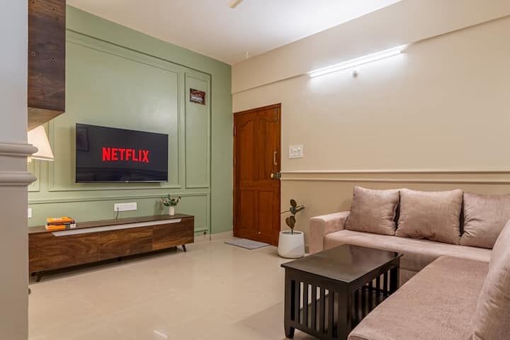 Cosy Retreat - 2bhk Near Airport Road & Cbi. - Bangalore