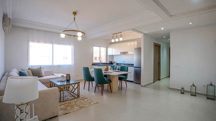 Appartement Chic Avec Piscine Au Cœur De Gueliz - Marrakesh