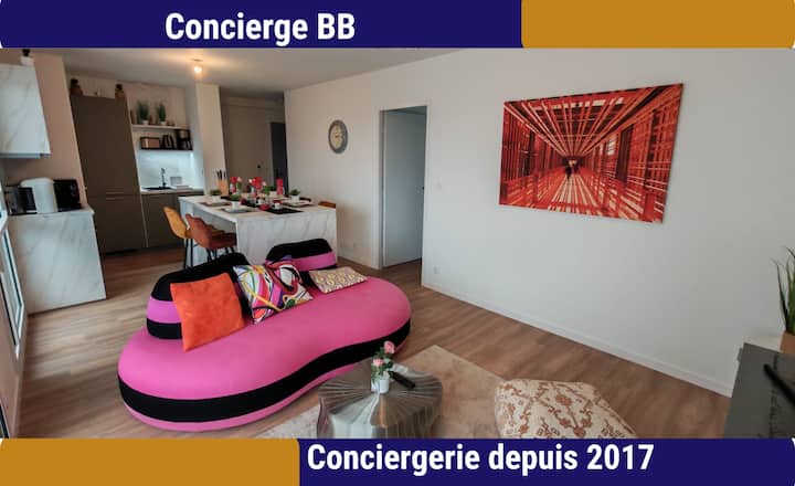 Dbi- ÉLégant T2 Avec Terrasse – Proche Plage - Guipavas