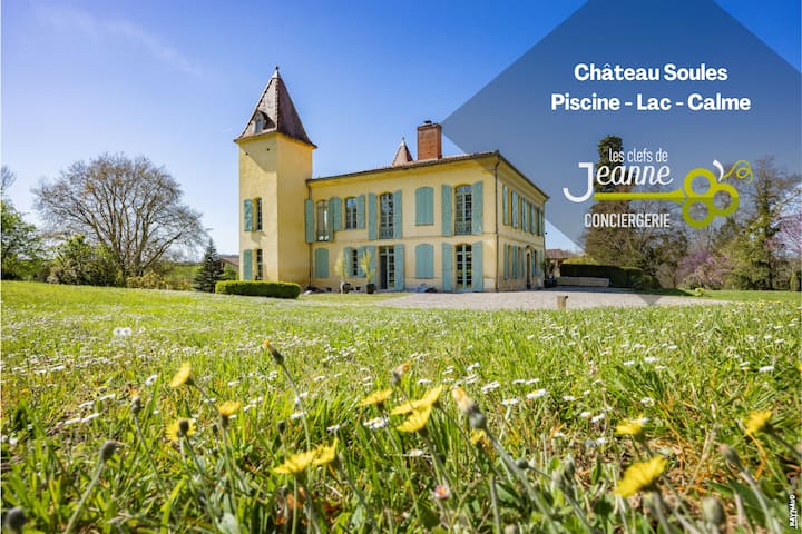 Château Soules - Piscine - Lac - Calme - Tarn