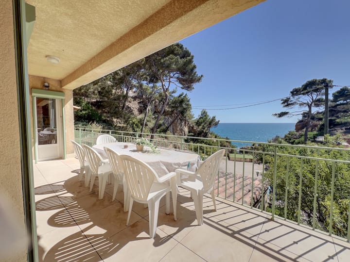 Haut De Villa Les Pieds Dans L'eau Face à La Mer - Ensuès-la-Redonne